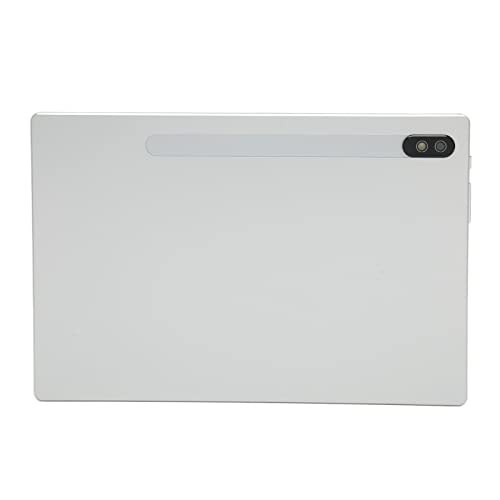 lonuo Office Tablet, White 10 Inch Tablet 5G WiFi 7000mAh 6GB RAM 256GB ROM for Business (US Plug)