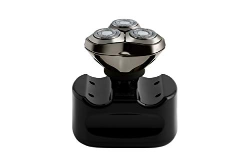 Skull Shaver Palm 3 Head Electric Razor for Men Face and Head Smooth Waterproof Cordless Rechargeable Electric Shaver