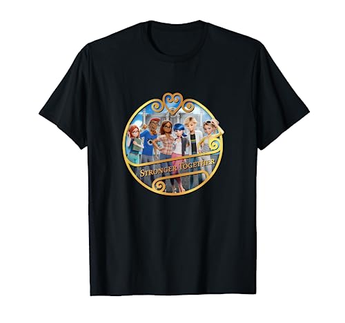 Miraculous Ladybug and Cat Noir The Movie Stronger Together T-Shirt