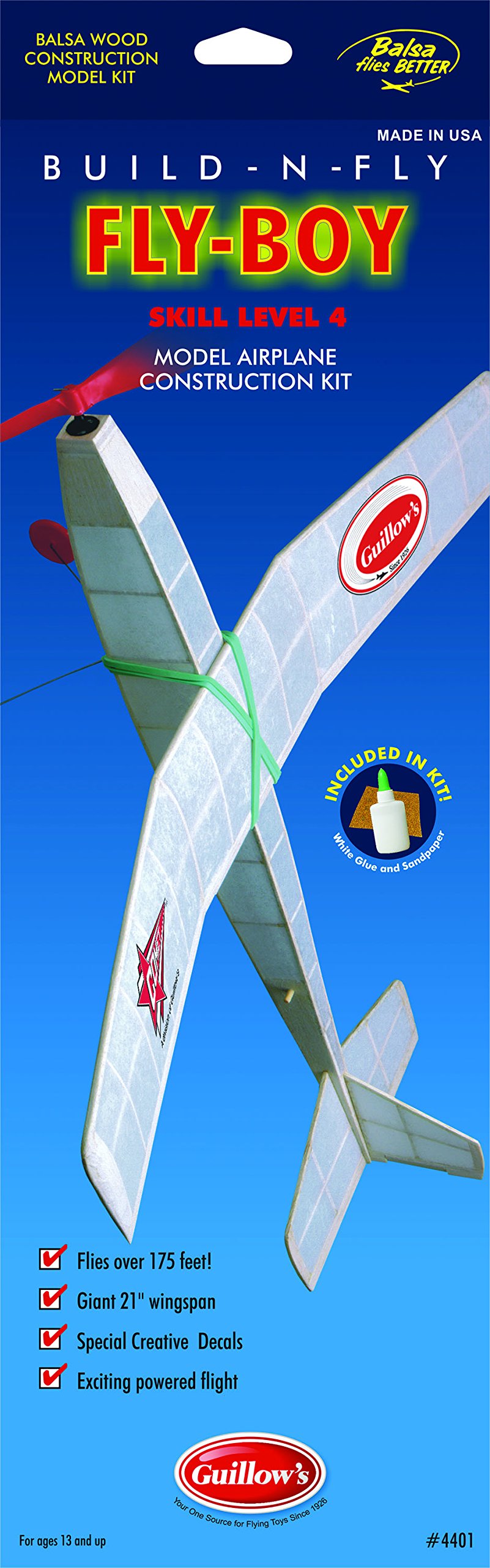 Guillow's Fly Boy Model Kit, Small