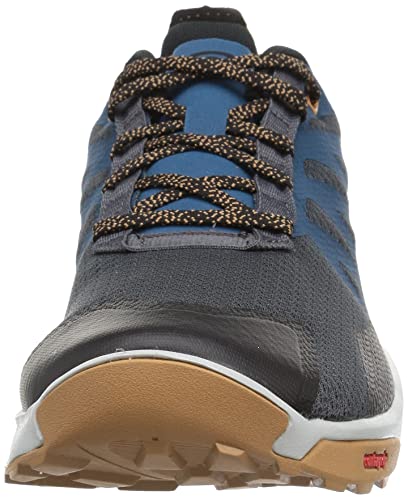 Salomon Patrol Hiking Shoes for Men Climbing, Magnet/Pearl Blue/Tobacco Brown, 9