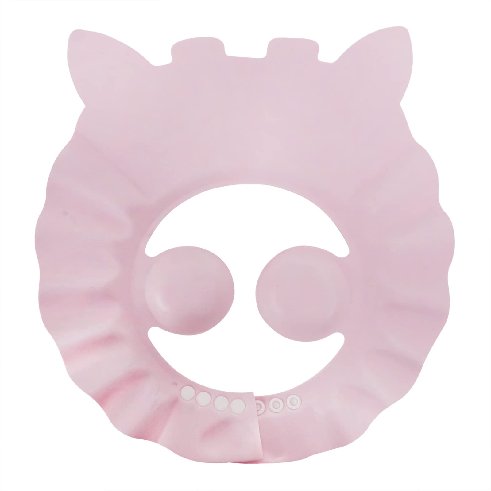 ITODA Baby Bath Shampoo Cap with Ear Protection Safe Bathing Visor Hat Soft Shower Wash Hair Adjustable Portable Eye Shield for Children Toddler Girls Kids