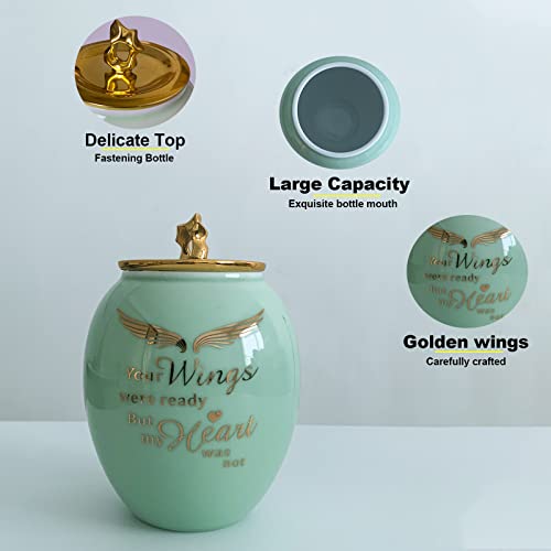Medium Size Urns for Human Ashes Adult Female Male,Cremation Urn for Ashes for Women