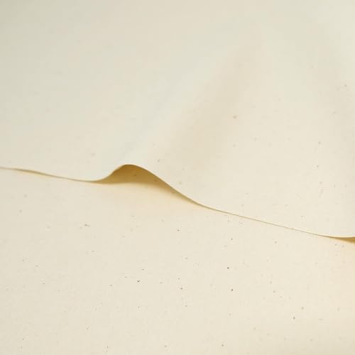 Roc-Lon 44/45'' 100% Cotton Unbleached Permanent Press Super Muslin(Heavy-Weight), 15 Yard Bolt