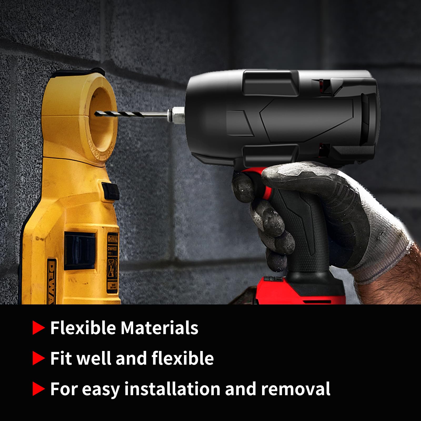 M18 FUEL 18V 1/2 in High Torque Impact Wrench with Friction Ring Protective Boot 49-16-2967,M18 FUEL™ 1/2" High Torque Impact Wrench with Friction Ring Protective Boot(2967-20)