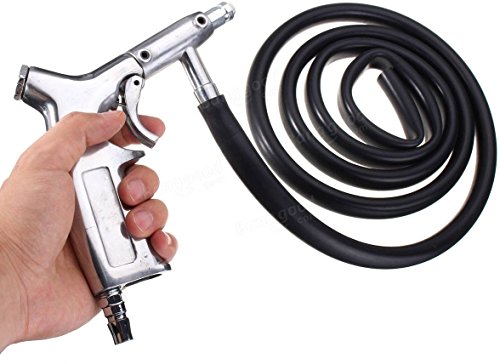 Jewboer Sand Blaster Gun Kit,Sandblaster Gun for Sandblasting Cabinet Machine Abrasive Blaster with Ceramic Nozzle,Siphon Feed