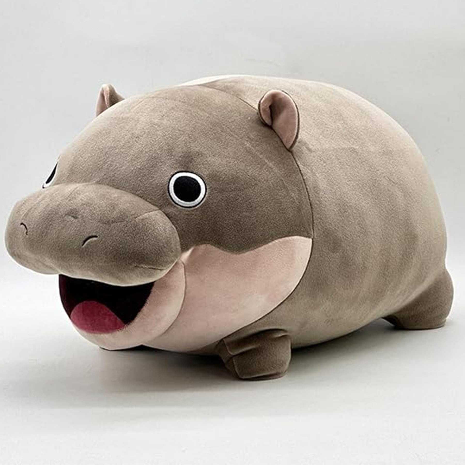 SUPERBE Moo Deng Plush Toys, MooDeng Hippo Plush Pillow, Moo Deng Hippopotamus Plushie Doll, Cute Soft Stuffed Animals for Kids Fans Christmas Birthday Gift