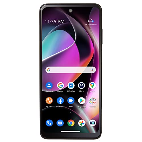 Total by Verizon Motorola Moto G 5G, 64GB, Black - Prepaid Smartphone (Locked)