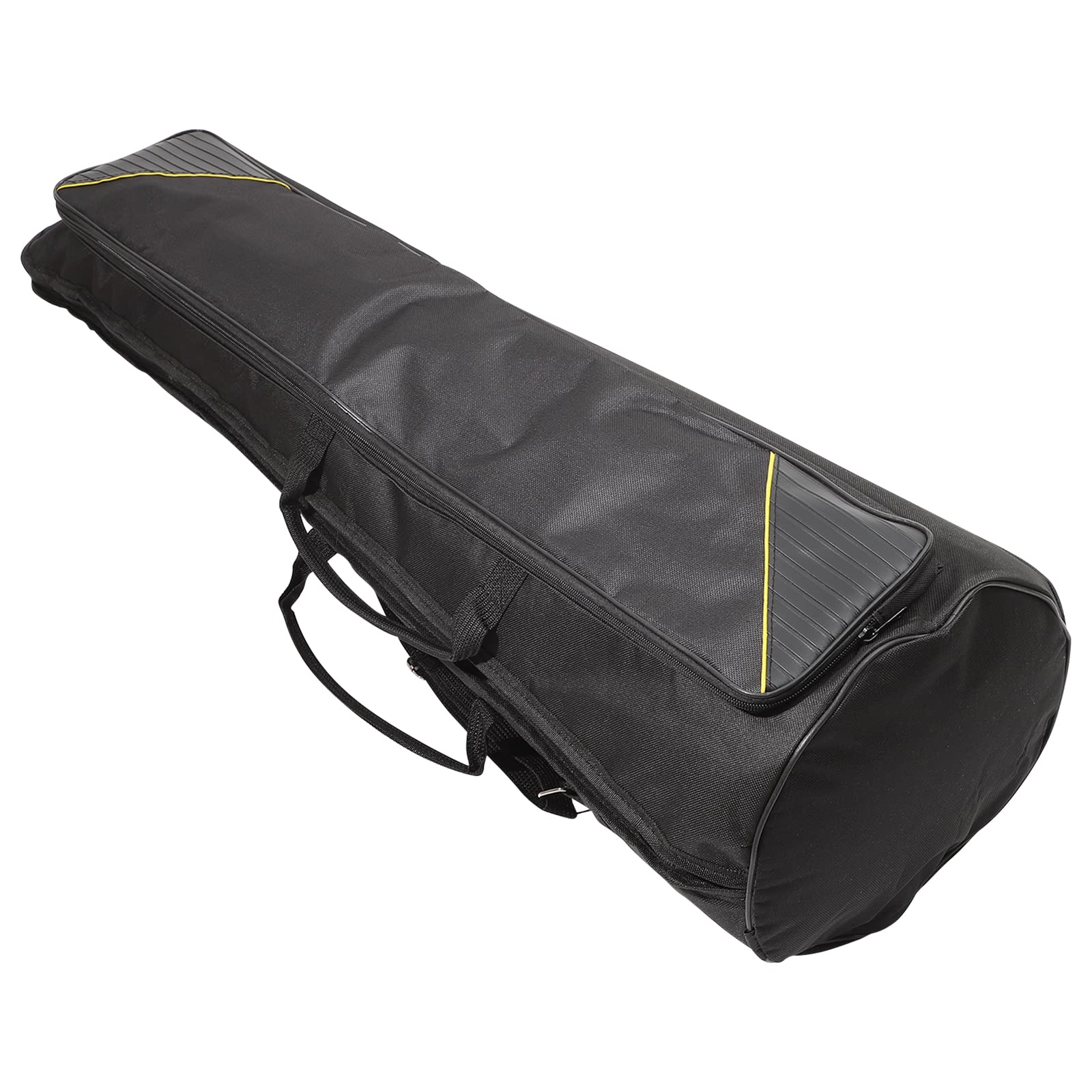 Generic Trombone Bag Gigbag Oxford Waterproof Alto Tenor Trombone Backpack with Adjustable Shoulder Strap Padded Trombone Carrying Bag Soft Case (black), 91X37X7CM, (14DG2337LIRE)