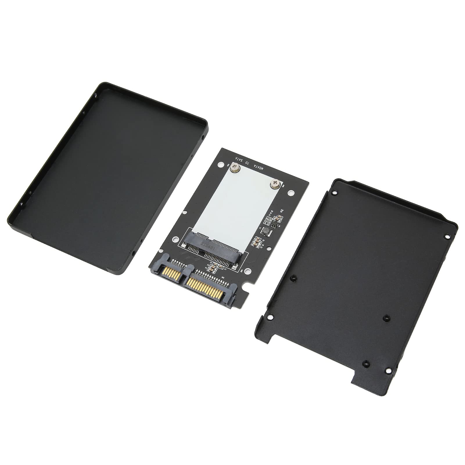 SSD housing, MSATA to III Ultra Slim Hard Drive Adapter Box Plug and Play for for for OS