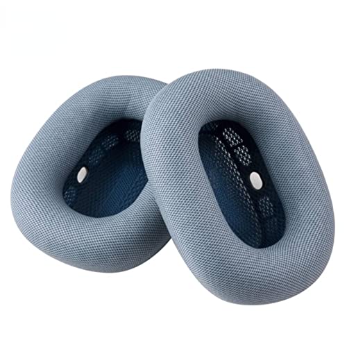 JFSPDFU (Grey) Replacement Headphone Earmuffs Apple Airpods Max Replacement Earpads Leather Earpads Headphone Memory Foam Covers Replacement Headphones Foam Earmuffs Headphone Accessories