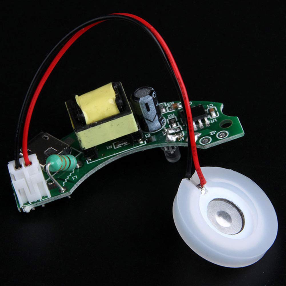 JIANWEI Mini Humidifier Driver Board, 5v Atomizatio-n Discs Plate Module Integrated Circuit Board Replacement with Timing Switch for Home Ultrasoni-c Stable Replacement Low Power(As Show)