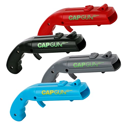 REDIVA Cap Gun Bottle Opener Launcher Shooter Funny Shoots Creative Beer for Party/Bar/Outdoor Barbecue(4Pack),(A1)