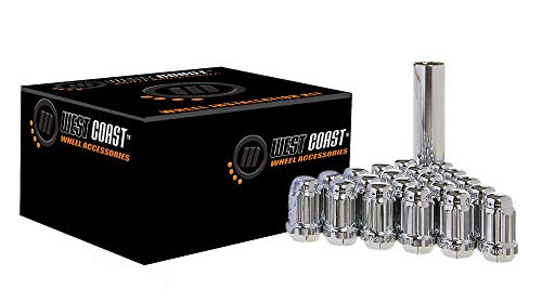 Wheel Pros W56716S 7/16" Spline Closed End Wheel Lug Nut Installation Kit - 6 Lug