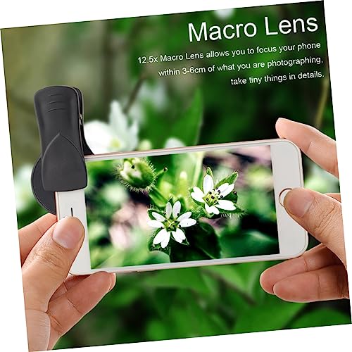 Smartphon 1 Set 2 Telephoto Lens Phone Lens Smartphones Wide Angle Lens Cellphone Cell Phone Video Lens Mobile Camera Lens Camera Lens Cell Phone Camera Lens SLR