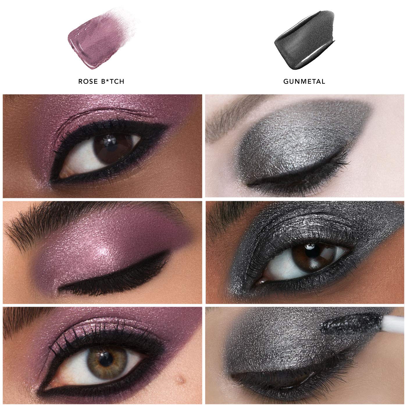 HAUS LABORATORIES By Lady Gaga: COSMIC LOVE SET, Liquid Eyeshadow Duo,0.12 Fl Oz (Pack of 2)