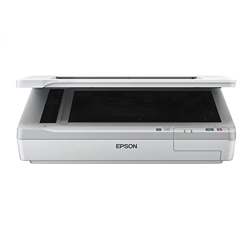 Epson DS-50000 Large-Format Document Scanner: 11.7ā x 17ā flatbed, TWAIN & ISIS Drivers, 3-Year Warranty with Next Business Day Replacement