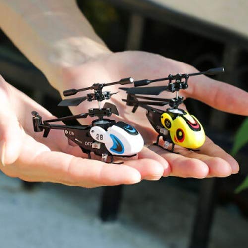 Fingertip Helicopter 3.5-Channel Mini Helicopter Drone Pocket Flying Vehicle Fall-Resistant Remote Control Aircraft Remote Control Aircraft Model Charging Children's Toys