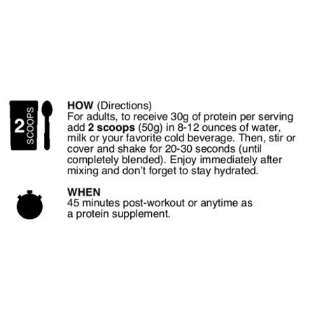 Equate Smooth Vanilla Whey Protein 2lbs