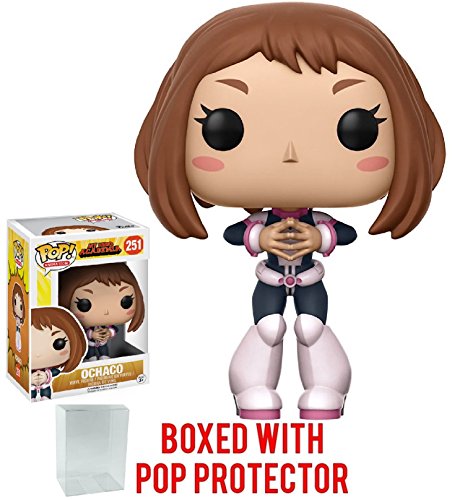 Funko POP My Hero Academia - Ochaco Pop! Vinyl Figure (Bundled with Compatible Pop Box Protector Case), Multicolor, 3.75 inches