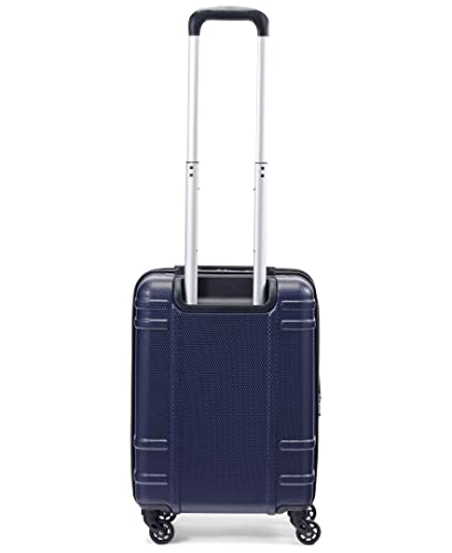 Tommy Hilfiger Lexington Upight Hard Suitcase, Navy, 21"