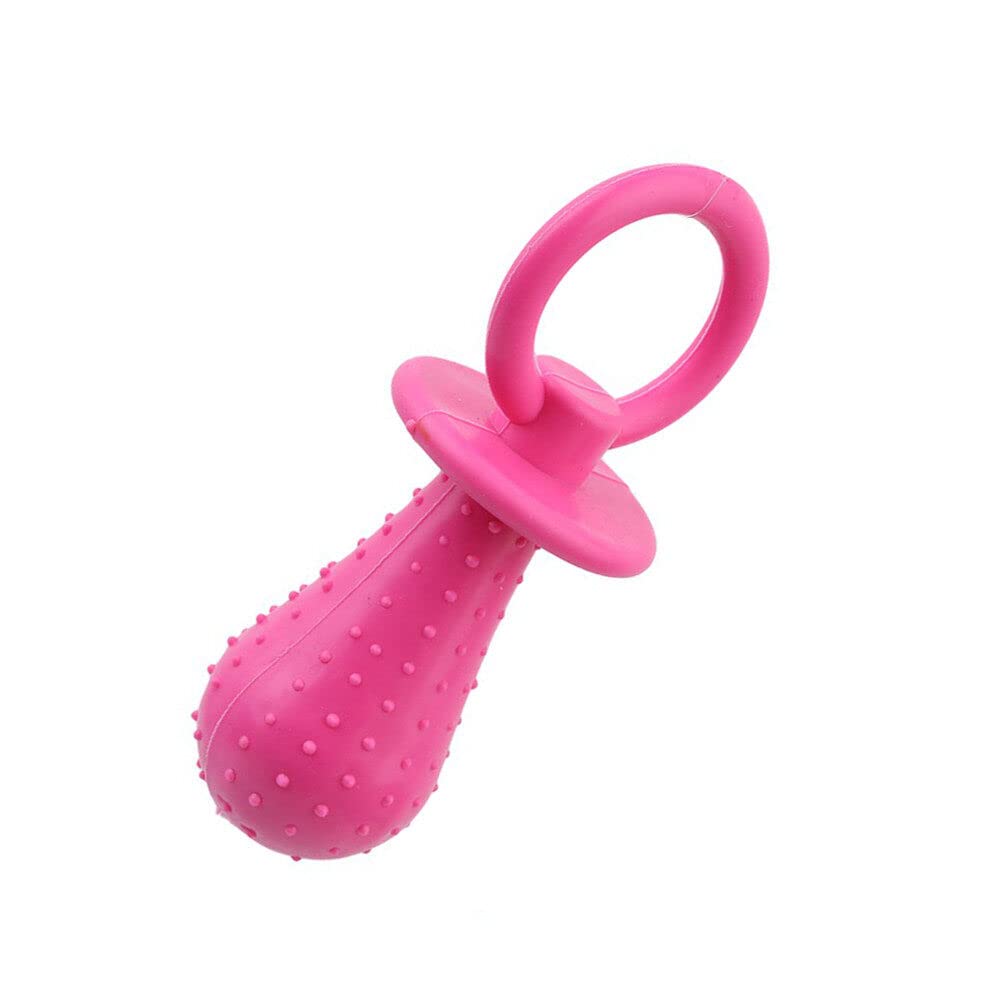 Nipple Shape Dog Cat Chew Toy Pet Dental Bell Toy Small,Color Random Clever