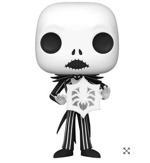 Funko Pop! Disney: The Nightmare Before Christmas 30th Anniversary - Jack Skellington with Snowflake Specialty Series Bundled with a Byron's Attic Protector