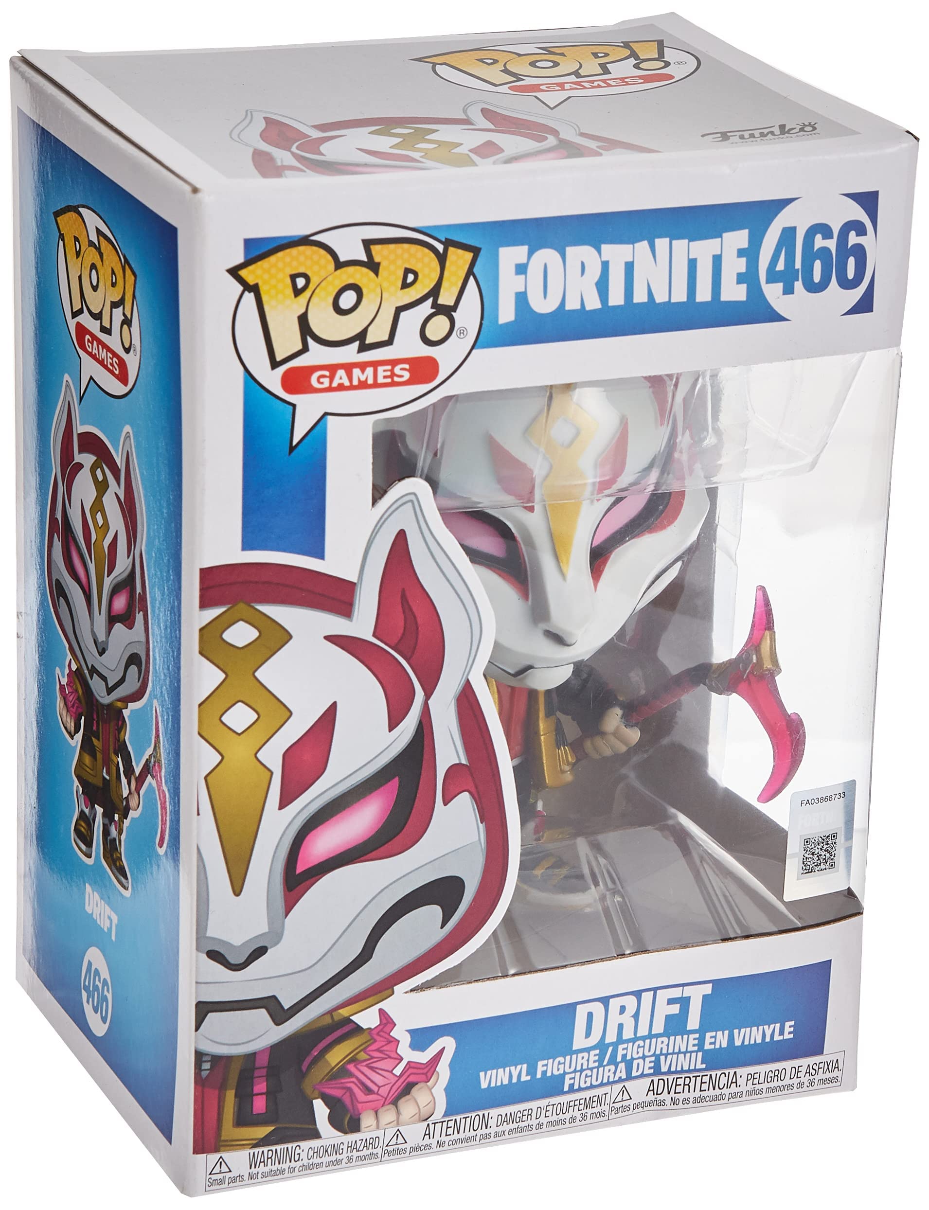 Funko POP! Games: Fortnite - Drift, Multicolor, Standard