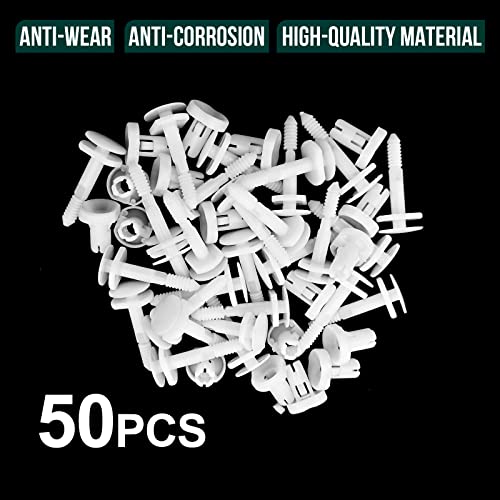 TOPCNOEM 50Pcs Car Door Panel Retainer Clips Compatible with GM Chevy GMC 15960325 - C1500 C2500 C3500 K1500 K2500 K3500 Pickup Jimmy Yukon Blazer Tahoe Suburban