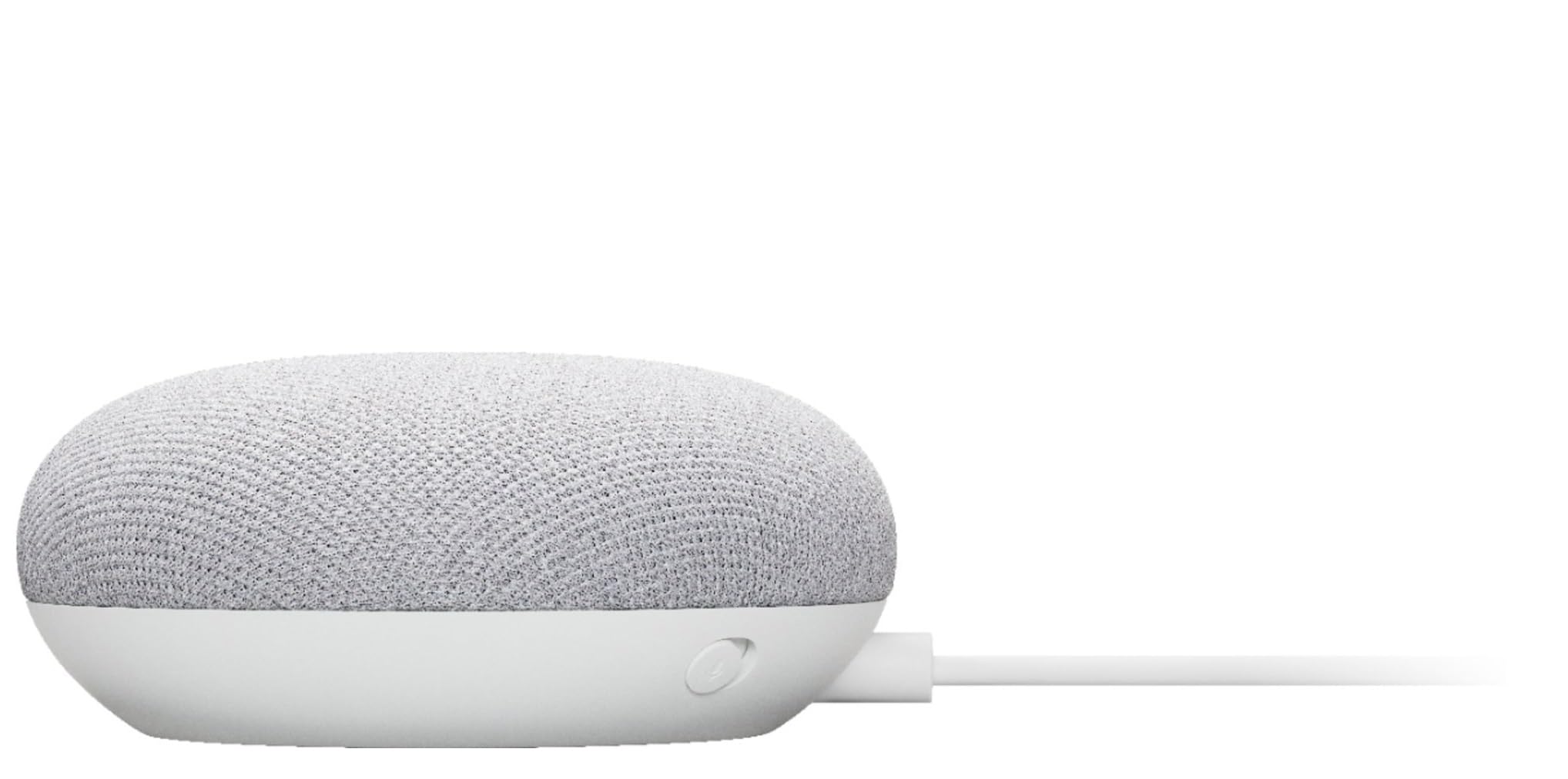 Google Nest Mini 2nd Generation Smart Speaker with Google Assistant - Chalk (Renewed)