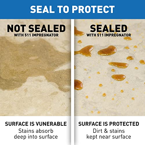 Miracle Sealants 511 PT SG Impregnator Sealer for Stone, Tile, Slate, Ceramic, Quartz 16 oz, 1 Pint