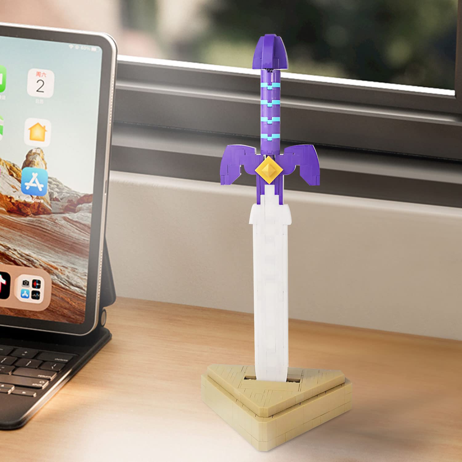 Gokunto Glowing Master Sword Building Block Set Link’s BOTW Decorations 323pcs DIY Educational Toys 3D Puzzle Gift for Adults and Kids