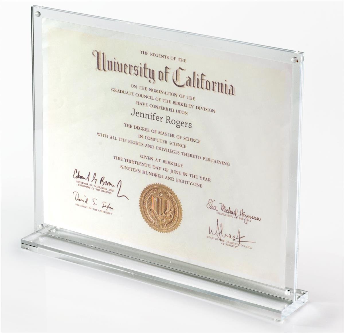 Displays2go Clear Acrylic Sign Holders for 11x8.5 Signage, T-shaped Table Tents with Magnet Enclosures for Easy Updating (Pack of 4)
