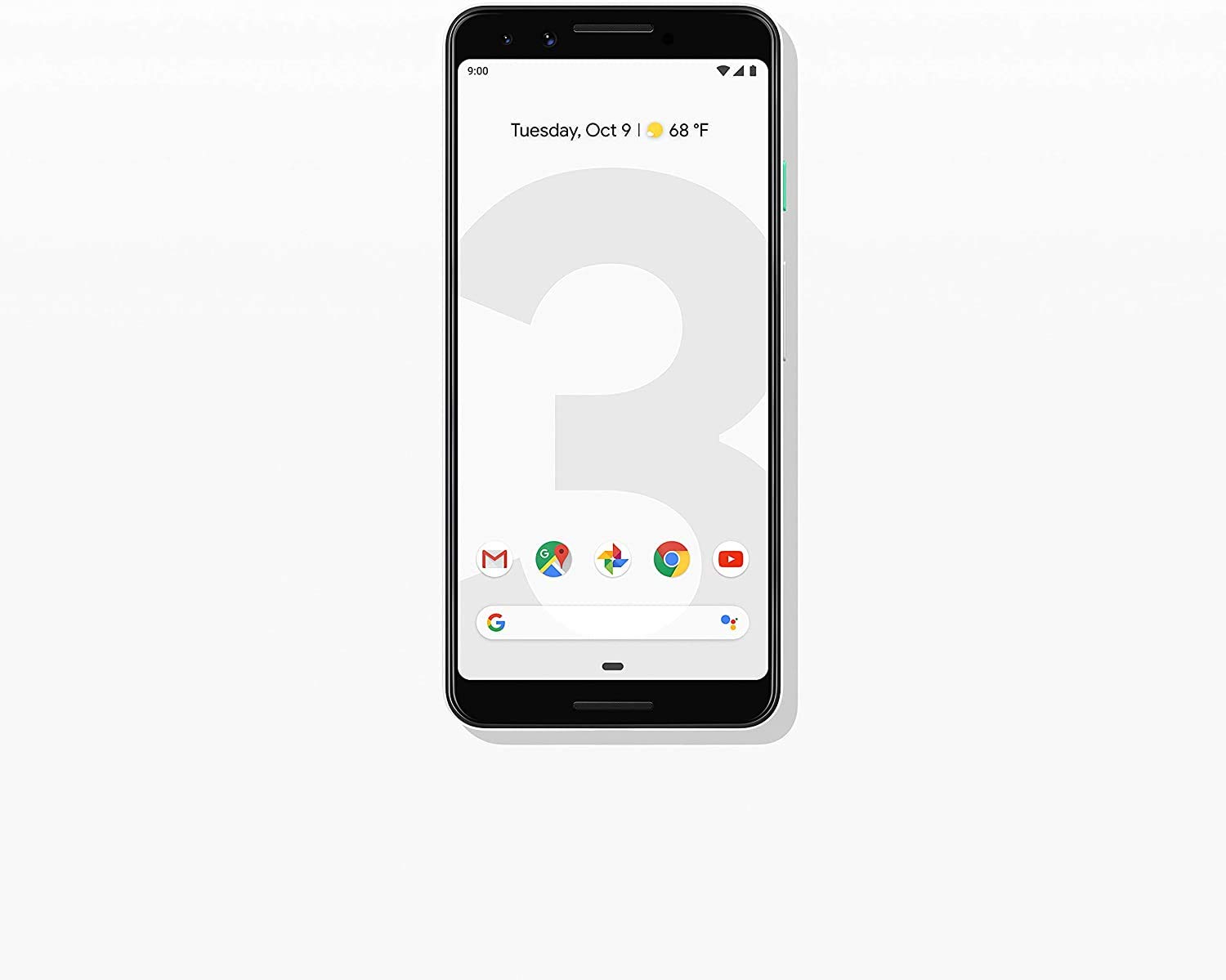 Google Pixel 3 Smartphone (G013A) GSM Unlocked + Verizon - 128GB / White (Renewed)