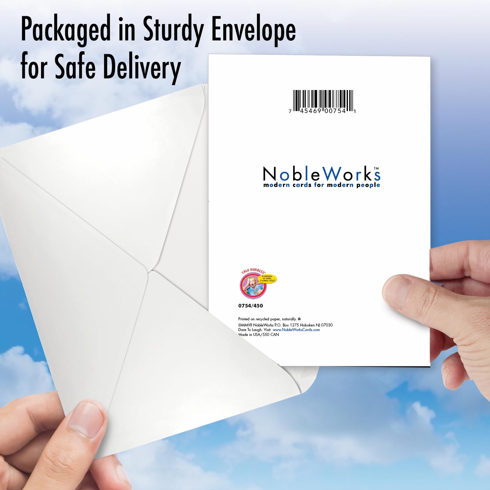 NobleWorks - Funny Retro Birthday Card with Envelope - Adult Humor, Celebration Greeting - Bad For Legs 0754