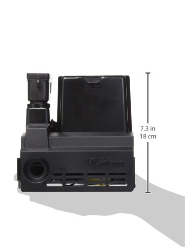 Tetra Whisper Power Filter for Aquariums, 3 Filters in 1, Up to 20-Gallons