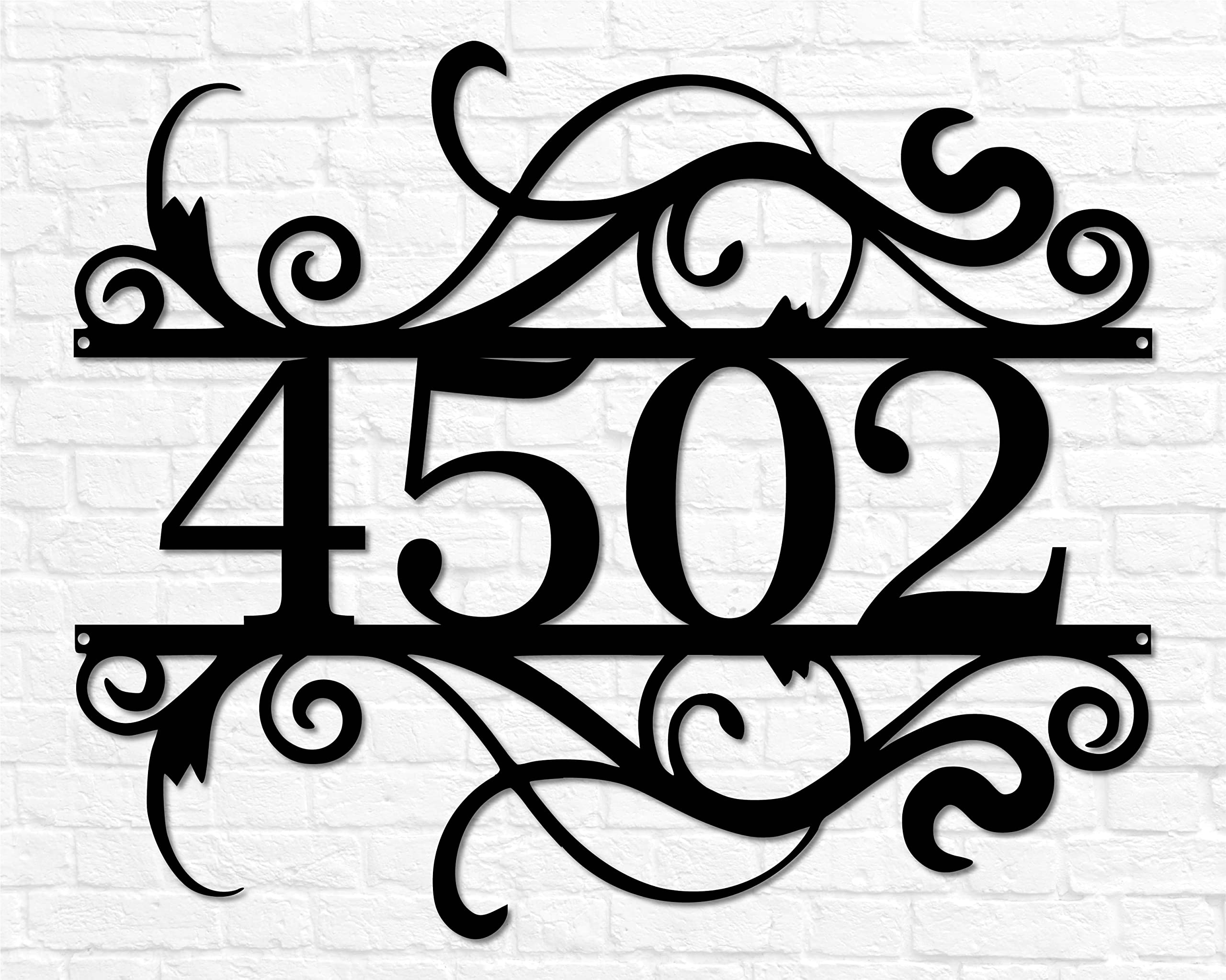 House Number Sign | Metal Address Sign | Address Plaque | Home Number Sign | Custom Address Decor | House Warming Gift | Front Door Sign