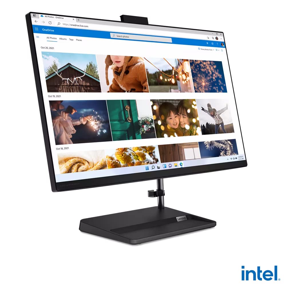 Lenovo 2023 IdeaCentre 3i 27" FHD IPS Touch All-in-One Computer 13th Intel 8-Core i5-13420H Iris Xe Graphics 32GB DDR4 512GB SSD WIFI AX RJ-45 Webcam HDMI Wireless KB&Mouse Windows 11 Pro w/RE USB
