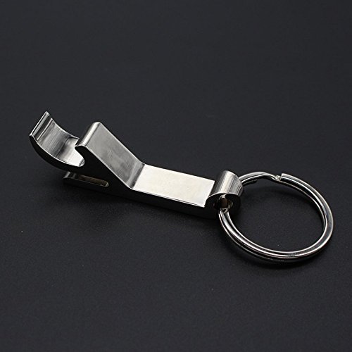 Honbay 2pcs Keychain Bottle Opener - bartender bottle opener - Zinc Alloy Bottle/Can Opener - Versatile & Durable - Premium Keyring Bottle Opener - Metal Pendant Animal Style Beer Keychain Opener