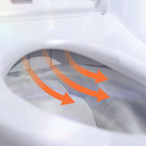 TOTO SW2043#01 C200 WASHLET Electronic Bidet Toilet Seat with Premist and SoftClose Lid, Round, Cotton White