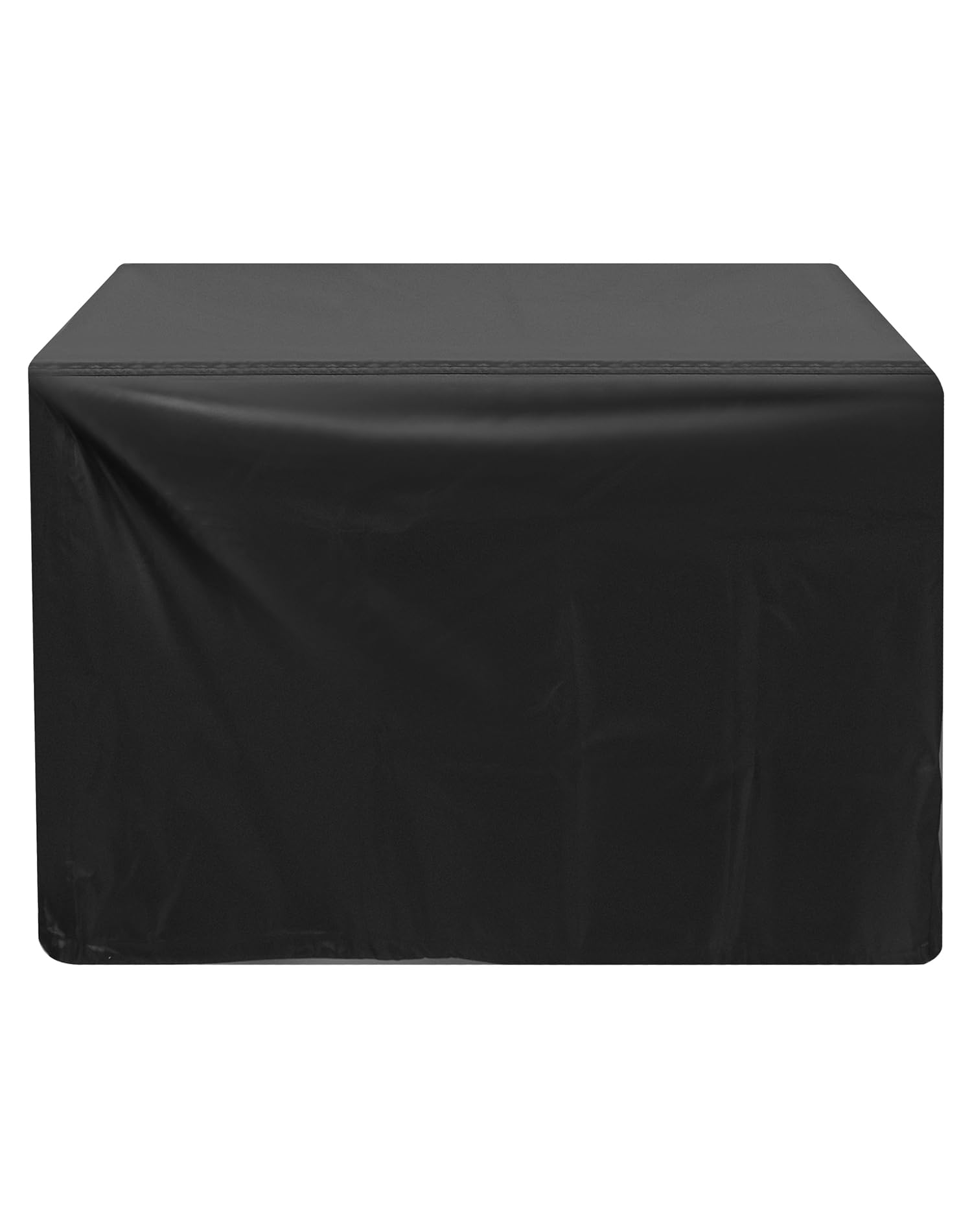 QWORK Universal Planer Dust Cover, Table Saw Cover, Miter Saw Cover, Protect Against Sawdust and Wood Chips, 28.3" x 24.4" x 19.6", Black, Fits Most Planer, Bench Drill Press