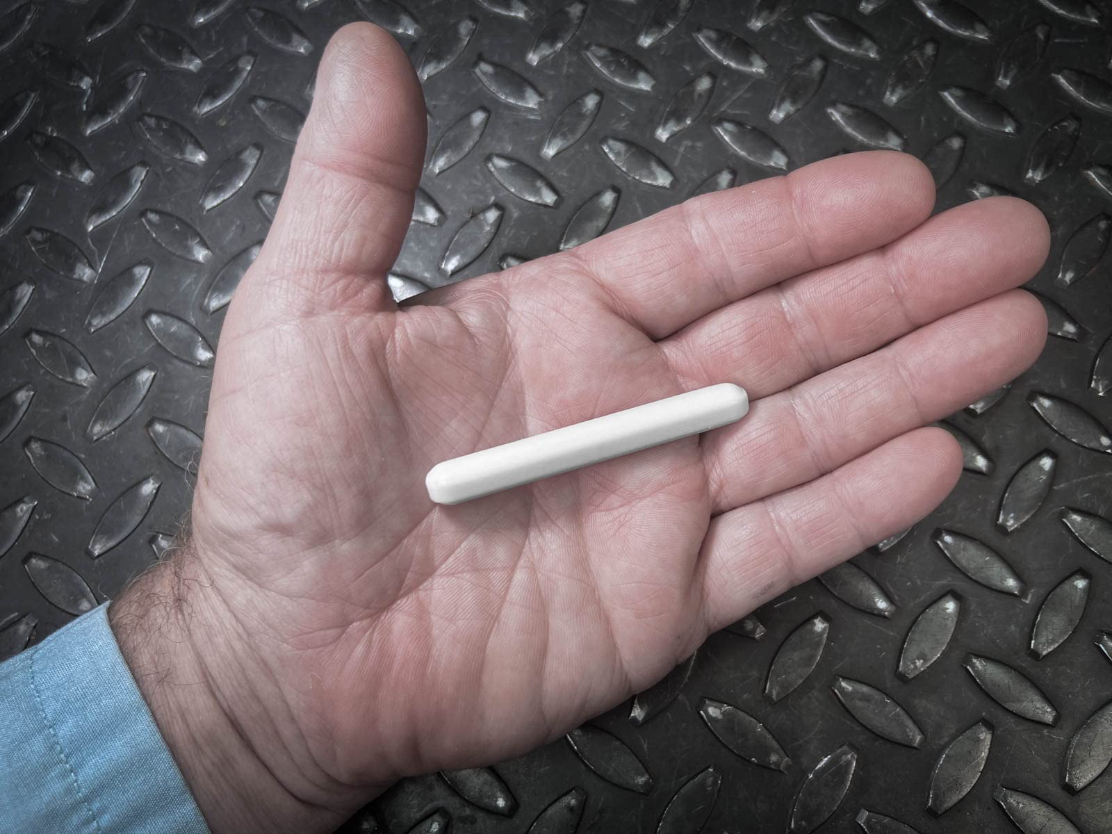 PTFE Smooth with Ridge Magnetic Stir Bar - 70mm / 2.75 Inch