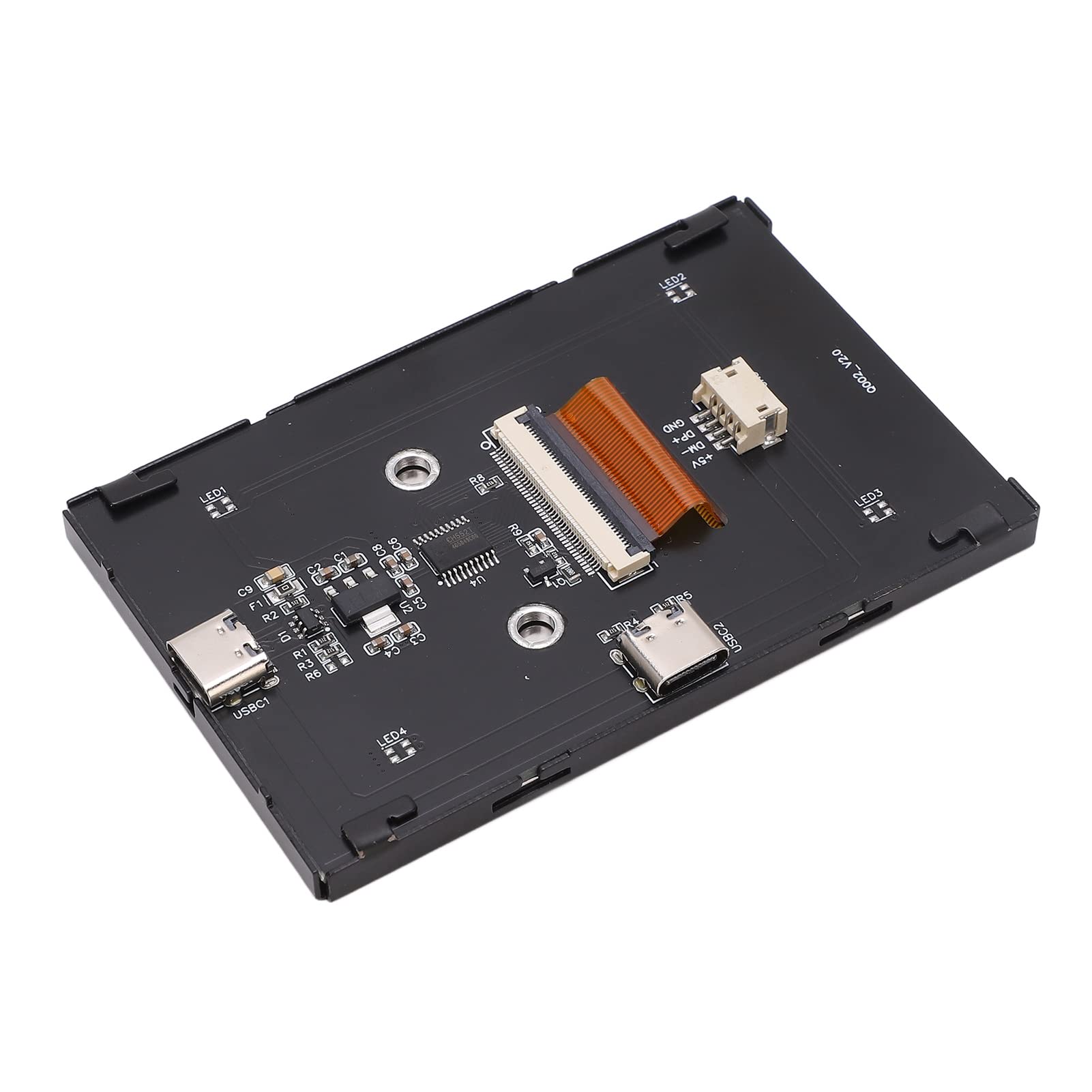 PC Secondary Screen, USB Connection Visual Theme Editing CPU GPU RAM HDD Time Date 3.5 inch IPS Data Monitor for Electronic Devices