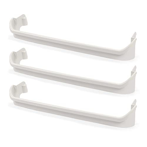 Replacement for 240534701(Middle) 240534901 Refrigerator Door Shelf Compatible with Frigidaire Kenmore Refrigerator Rack Bar Replacement for AP3214631 PS734936 948952 AP3214630 PS734935