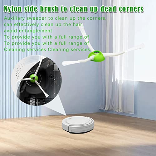 Replacement Parts and Accessories are Compatible with iRobot Roomba i3+i4 i6+i7 i7+i8 i8+/Plus E5 E6 E7 I, E&J Series 1 Set of Multi Ssurface Rubber Brushes 3 High-Efficiency Filters 4 Side BrushesâŚ