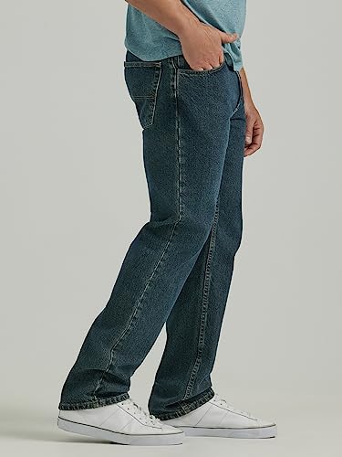 Wrangler Authentics Men's Classic Straight Fit Jean, Antique Dark, 31W X 32L