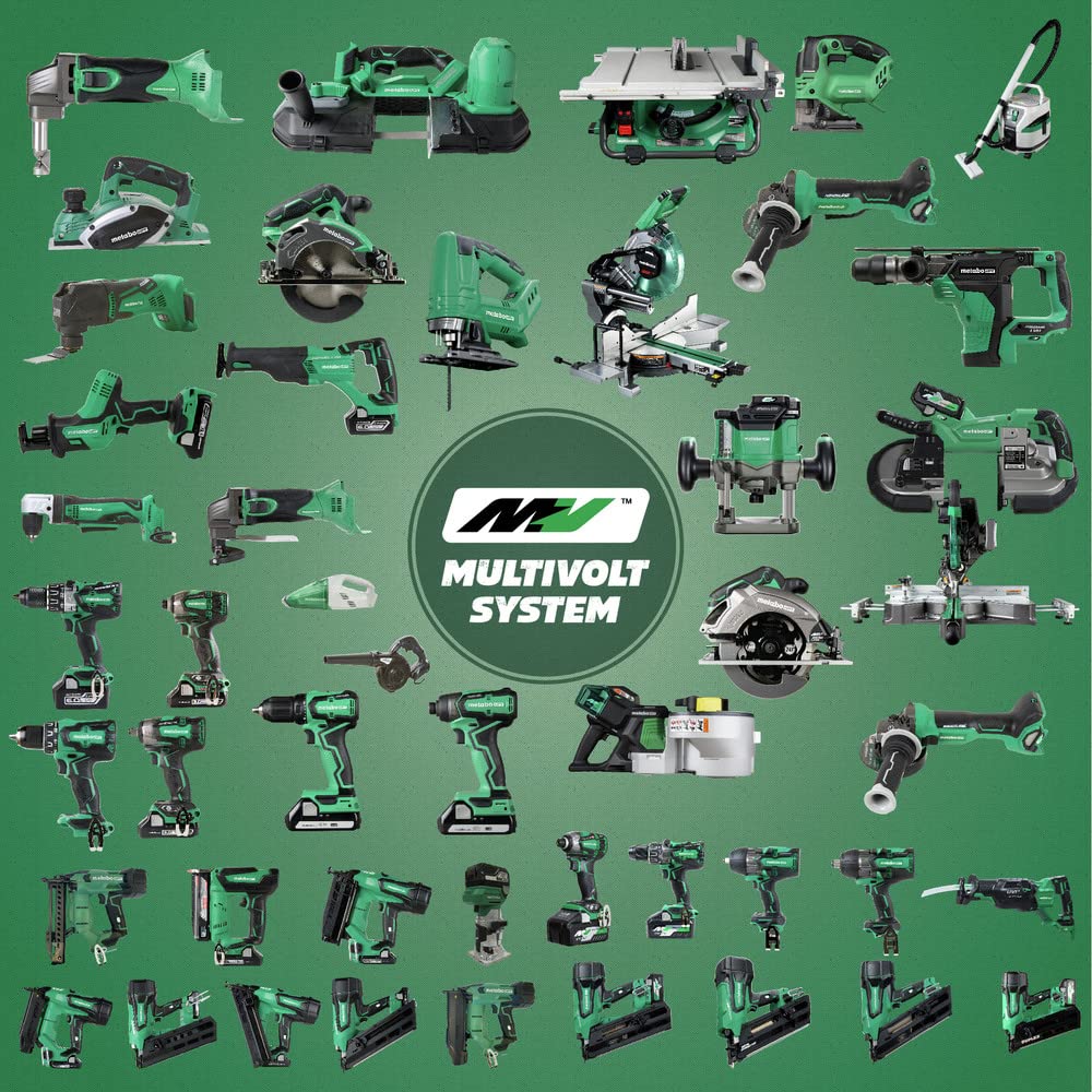 Metabo HPT 36V MultiVolt Cordless Metal Connector Nailer Kit | Accepts 1-1/2-Inch and 2-1/2-Inch Nails | Strap-Tite Probe Tip | NR3665DA