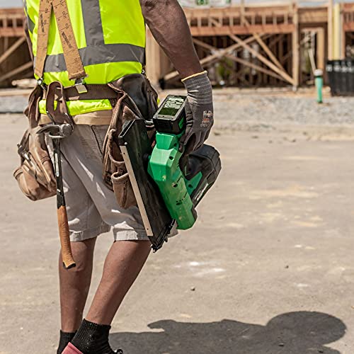 Metabo HPT 36V MultiVolt Cordless Framing Nailer | Uses 21 Degree Full Round Head Plastic Strip Nails | Includes Battery and Charger | NR3690DR