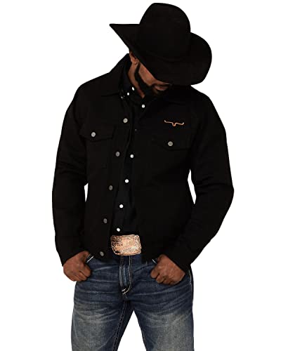 Kimes Ranch Men's jacket Canvas Marshall Trucker/Black