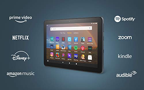 Fire HD 8 Plus tablet, HD display, 32 GB, (2020 release), our best 8" tablet for portable entertainment, Slate, without lockscreen ads